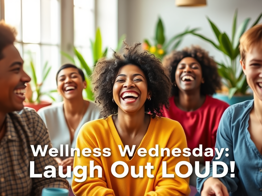 Wellness Wednesday: Laugh Out LOUD! – Positive Vibes Beauty